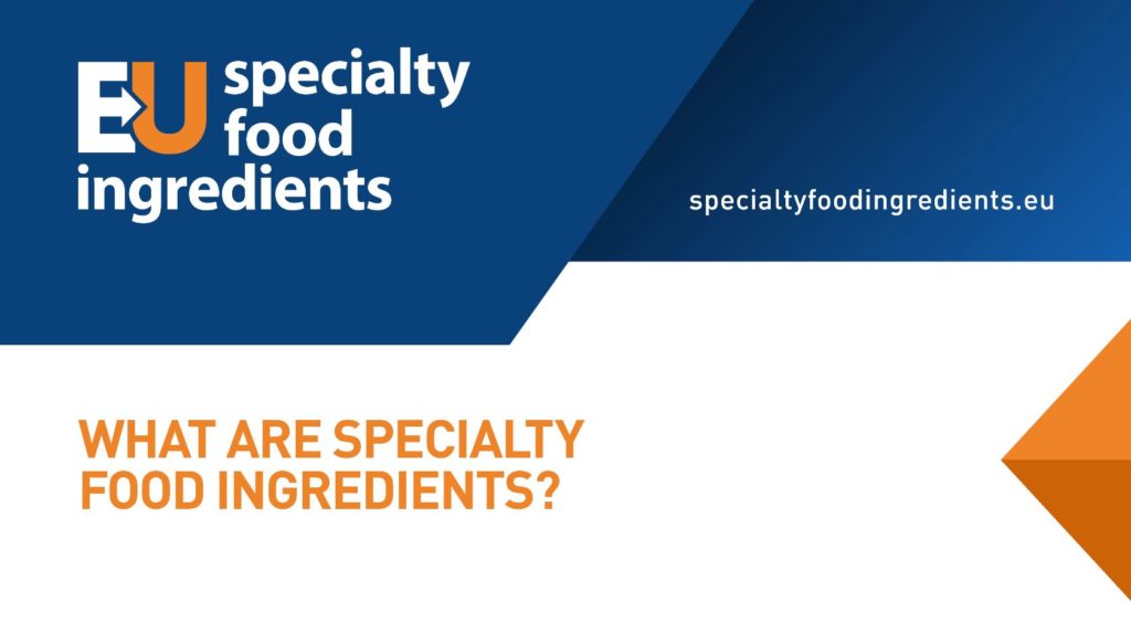 EU Specialty Food Ingredients – Federation Of European Specialty Food ...